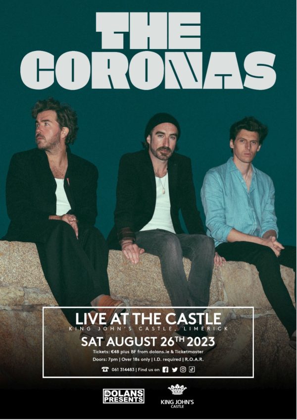The Coronas – SOLD OUT – King John's Castle