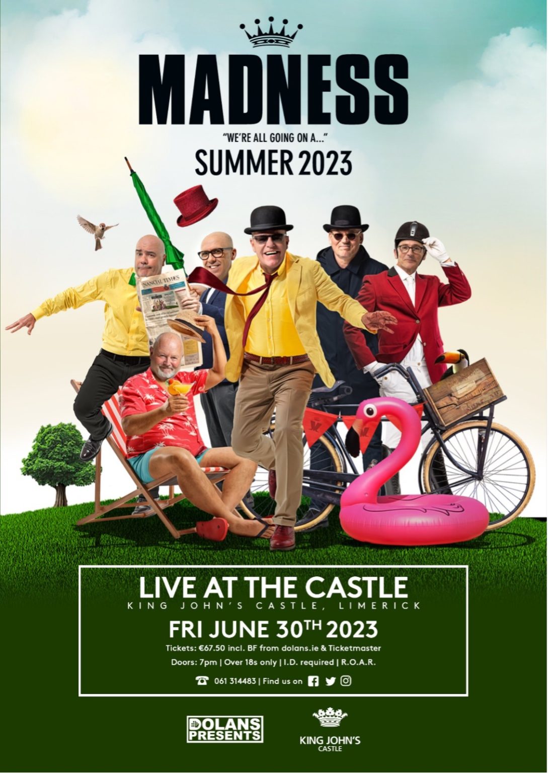 Madness – SOLD OUT – King John's Castle