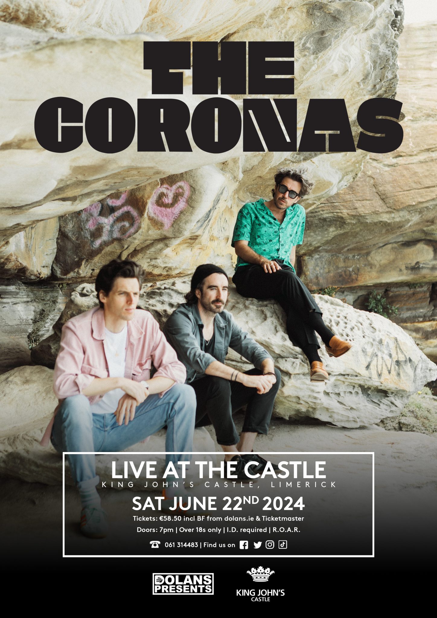 The Coronas – King John's Castle